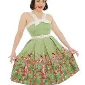 Lindy Bop | Dresses | Nwt Size 22 Lindy Bop Green 95s Style Rockabilly ...